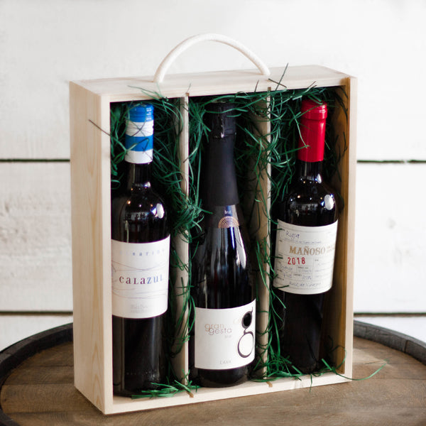 Trio : Spanish Lover's Trio in Wooden Gift box – D'Arcy Wines
